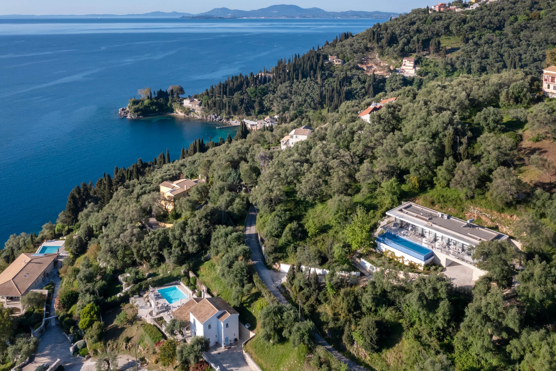 Hanassa, luxury villas on Corfu - The Thinking Traveller