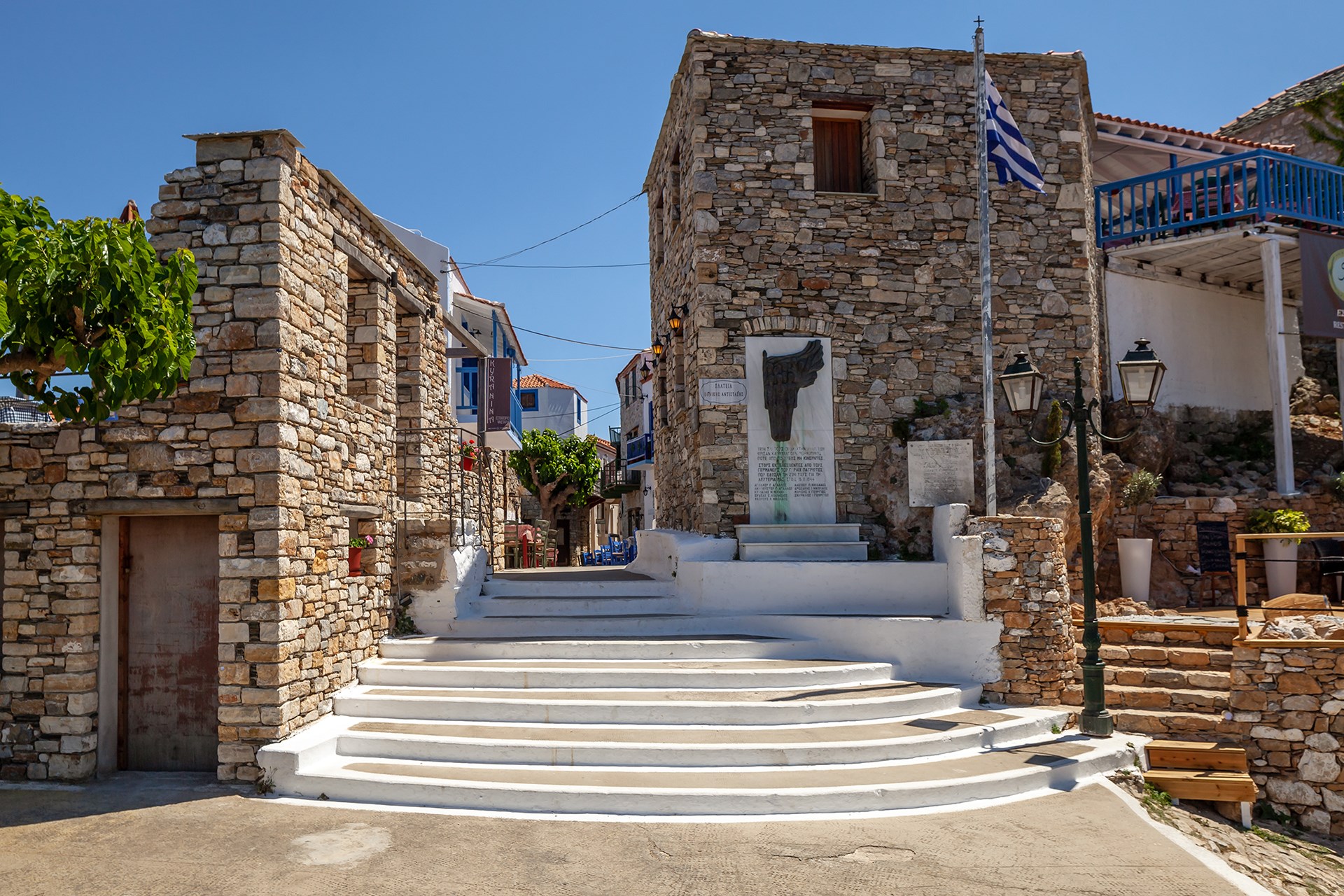 Alonissos Old Town - The Thinking Traveller